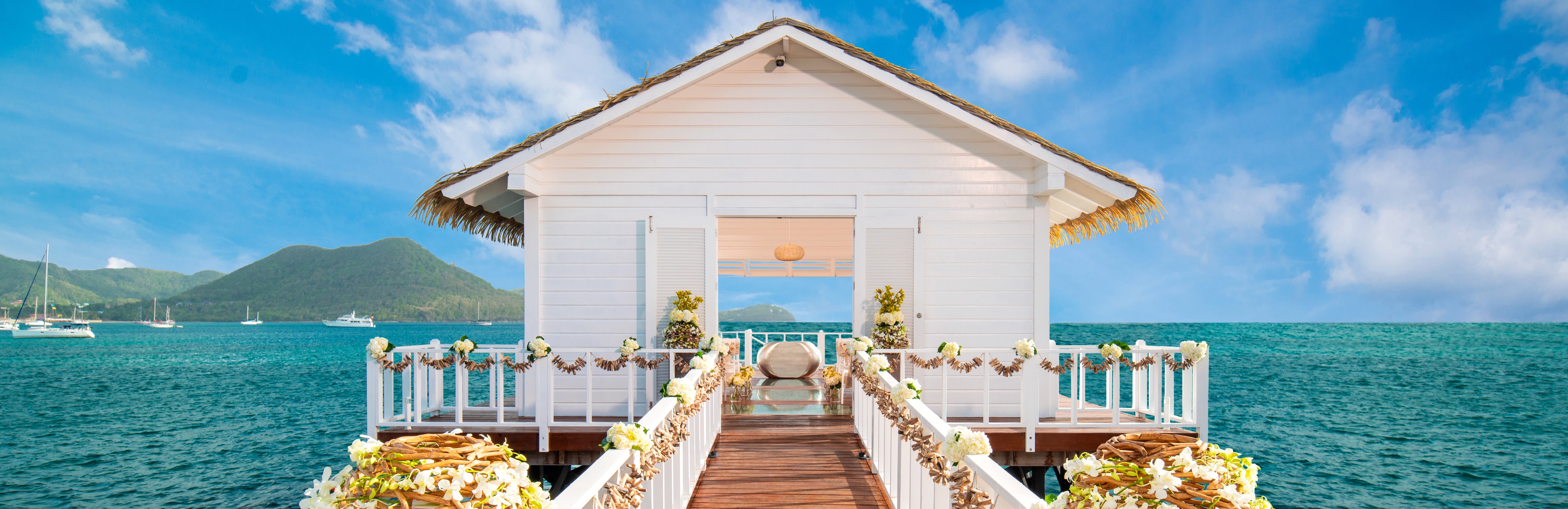 Over The Water Wedding Experiences | Sandals Resorts